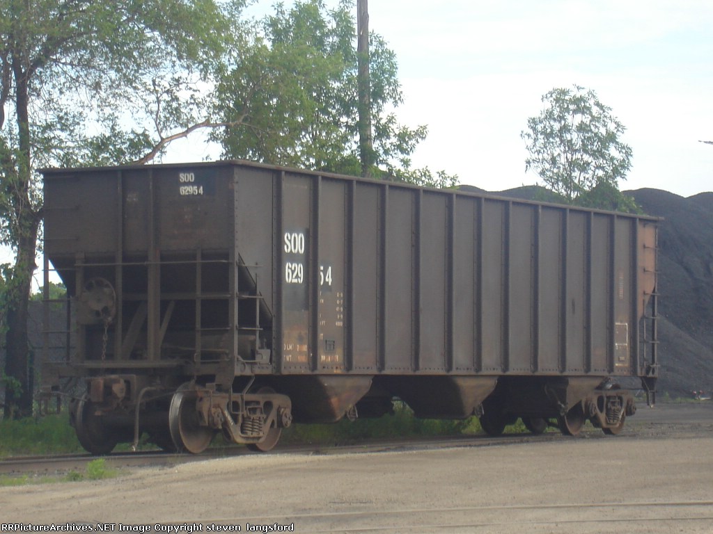 SOO LINE Coal hopper # 62954